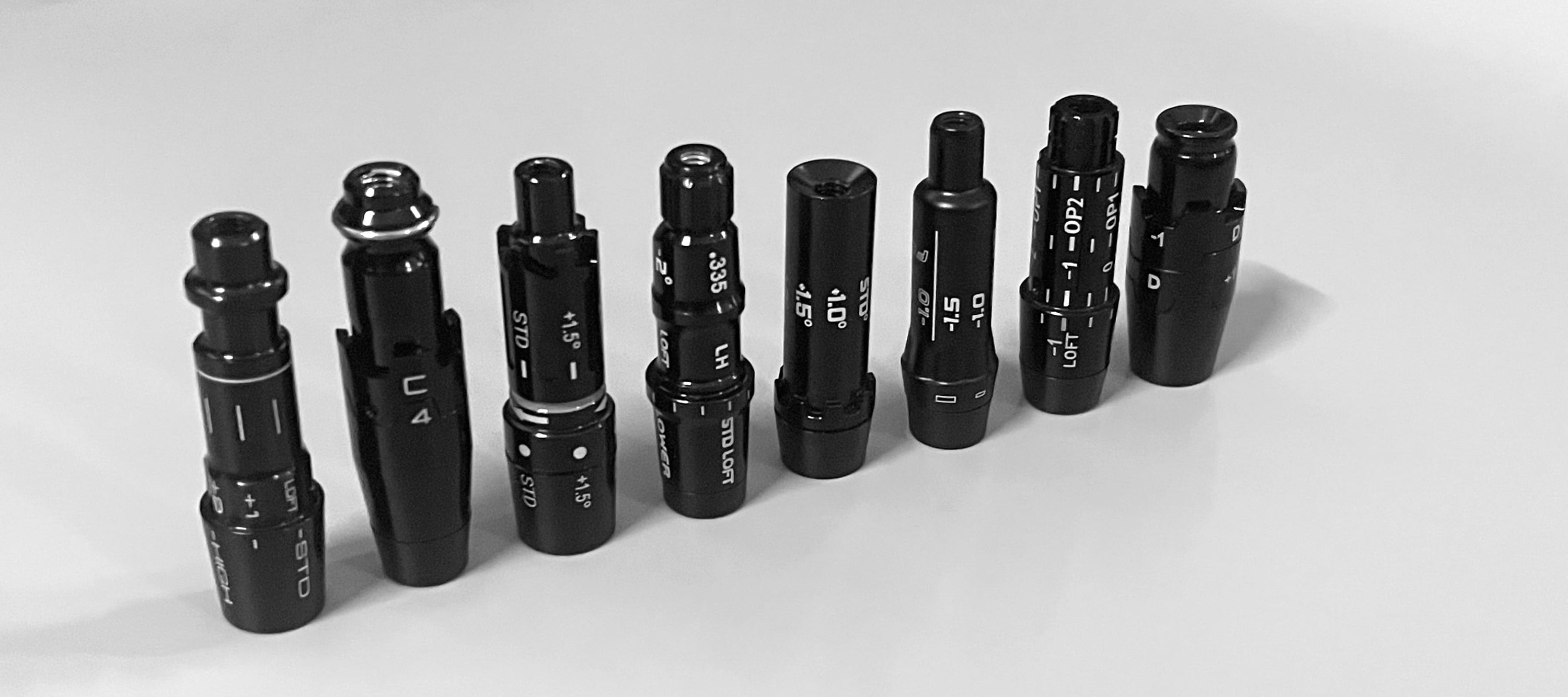 Custom Golf Ferrules I Shaft Adapters I Golf Club Weights